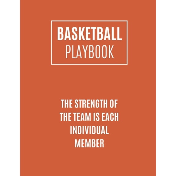 Basketball Playbook The Strength Of The Team Is Each Individual Member ...