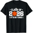 Basketball Player 2026 Senior Class Graduation Sports Theme Unisex T ...