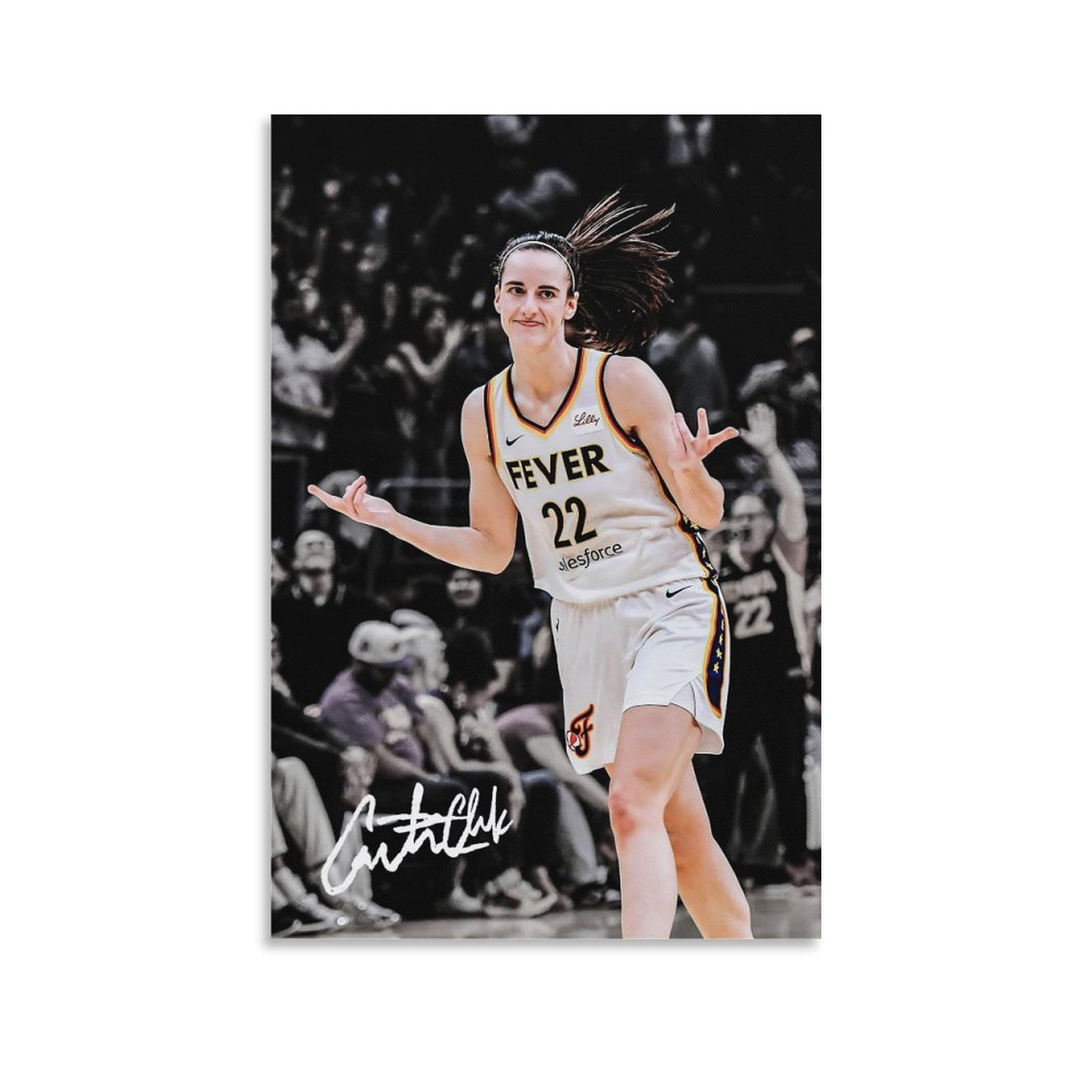 Basketball Player Caitlin Clark Sports Poster Poster For Bedroom ...