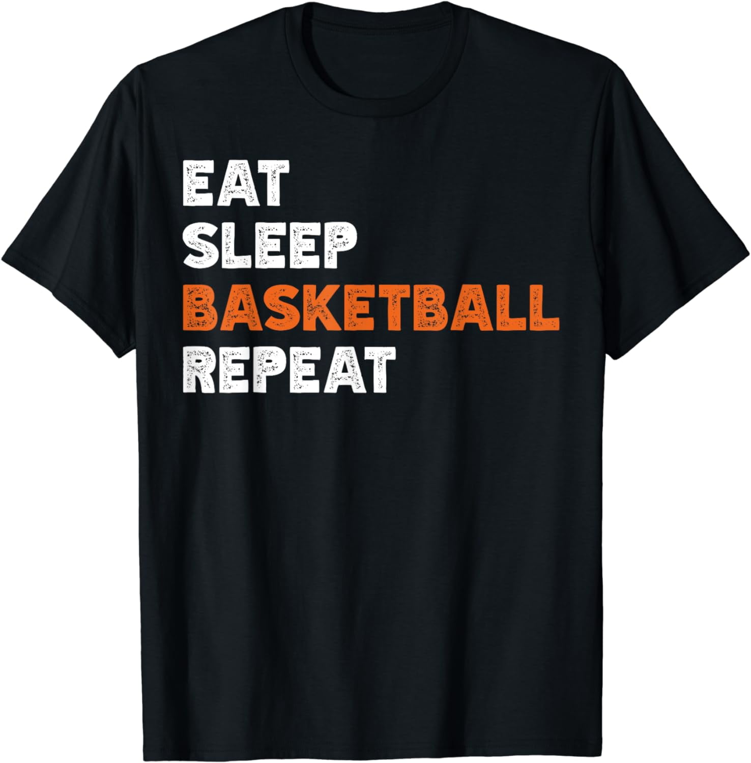 Basketball Player Eat Sleep Basketball Repeat Basketball T-Shirt ...
