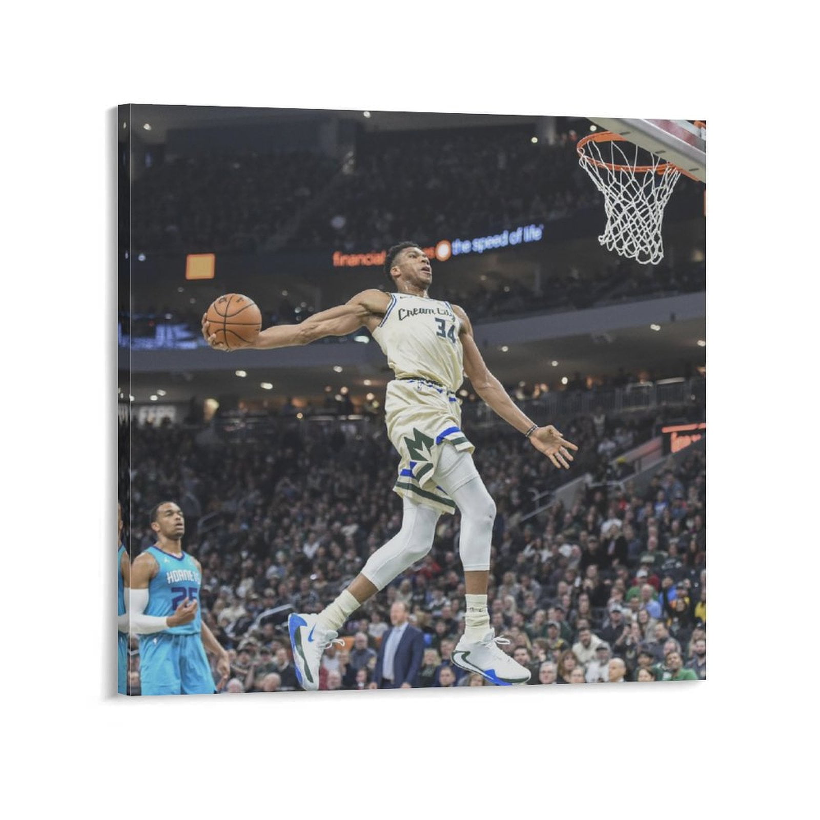 Basketball Player Giannis Antetokounmpo Greek Freak Posters Art Wall Art Poster Gifts Bedroom ...