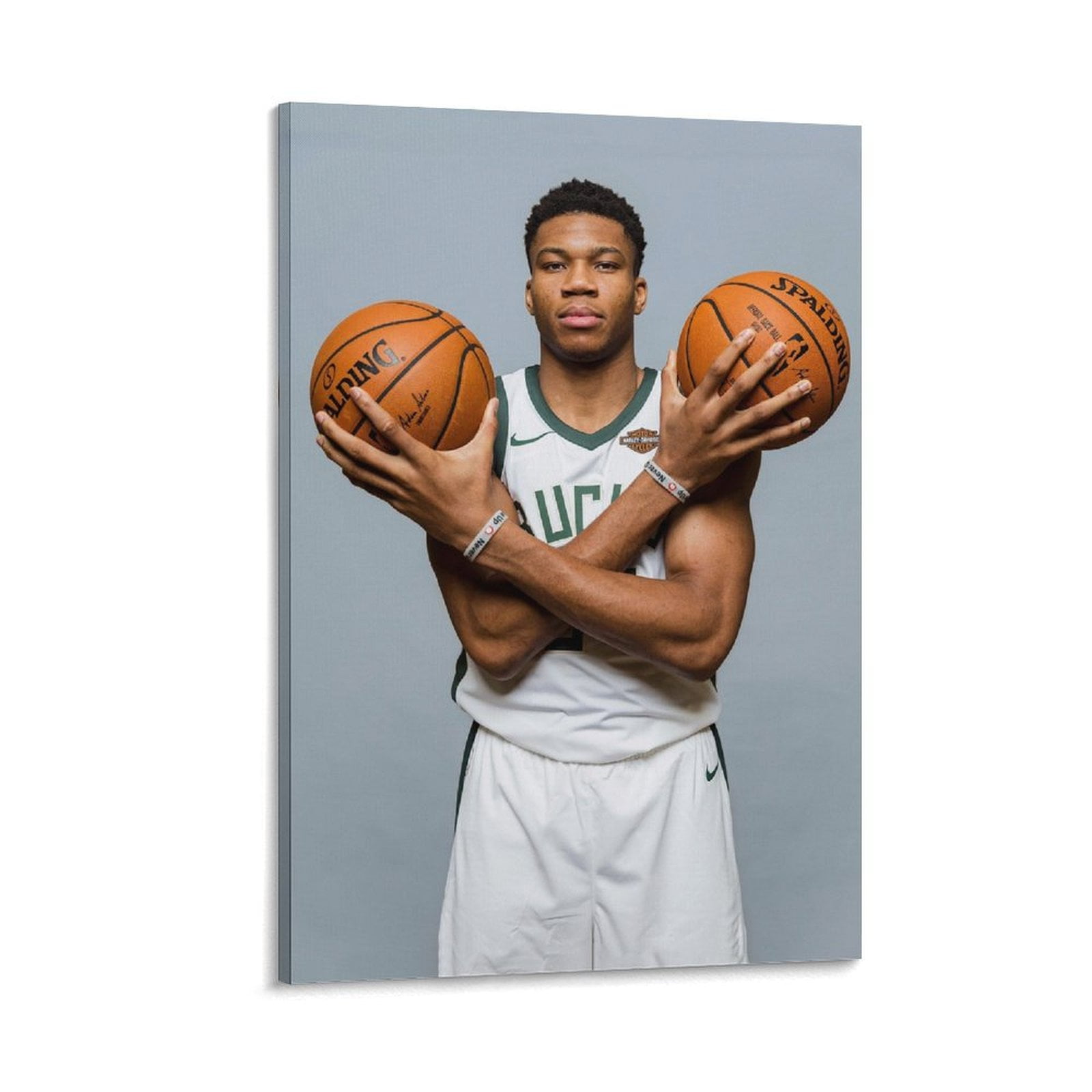 Basketball Player Giannis Antetokounmpo Greek Freak Posters Art Wall Art Poster Scroll Canvas ...