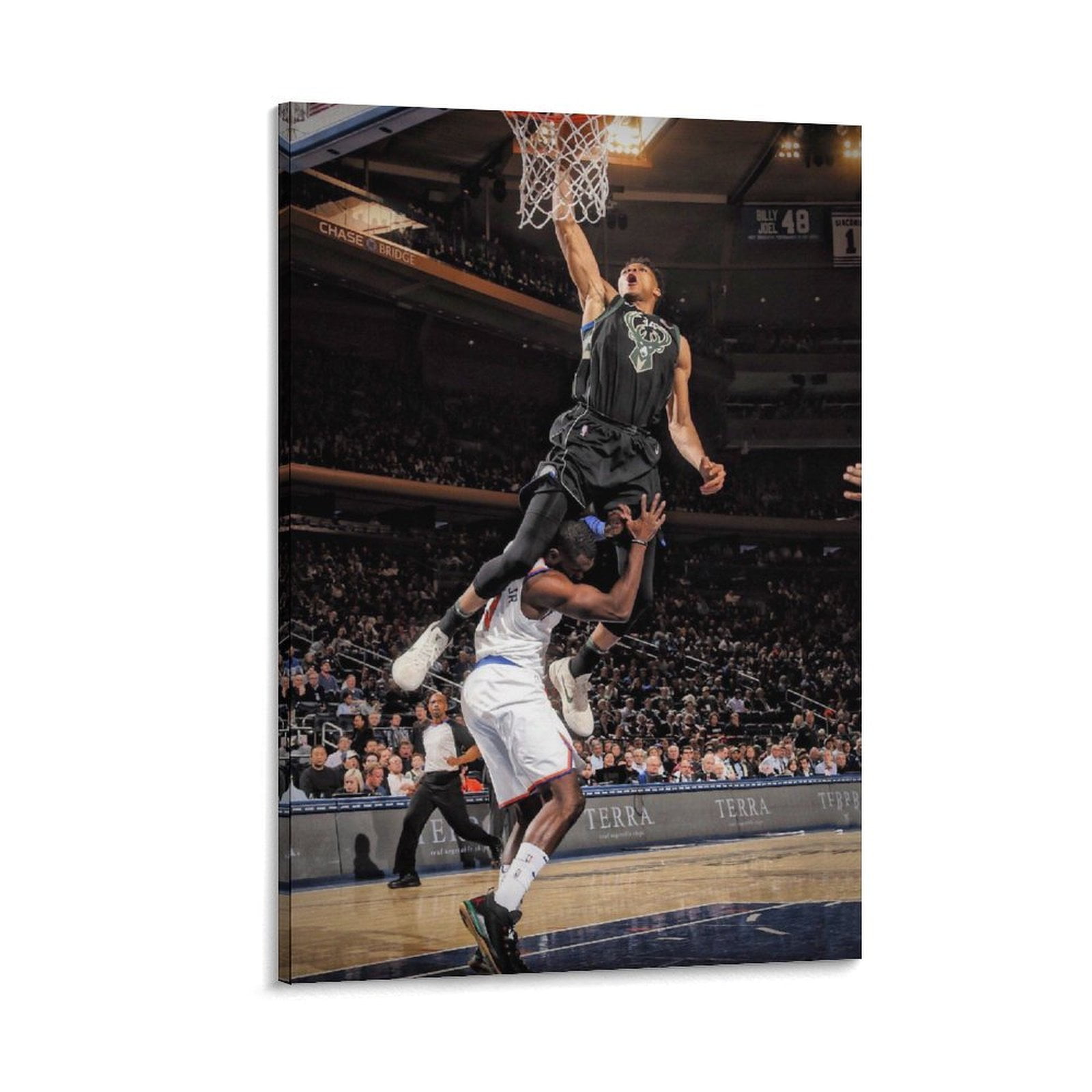 Basketball Player Giannis Antetokounmpo Greek Freak Posters Artworks Canvas Poster Room ...