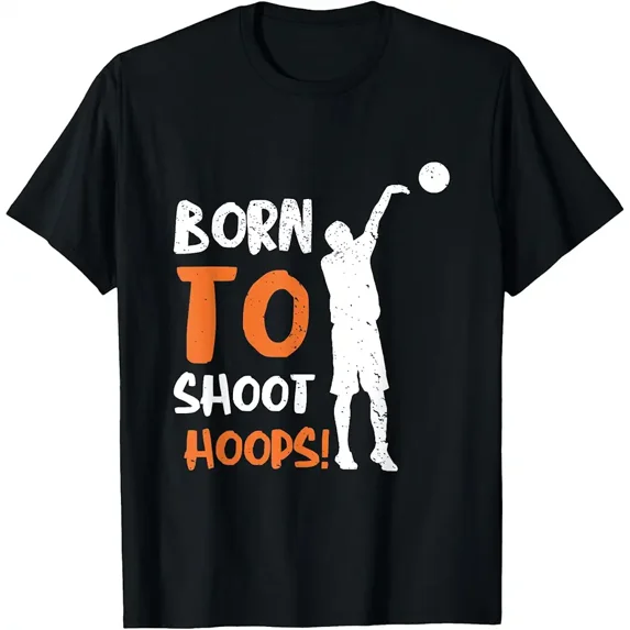 Basketball Player Hoops Baller Team Playing Basketball Bball T-Shirt ...