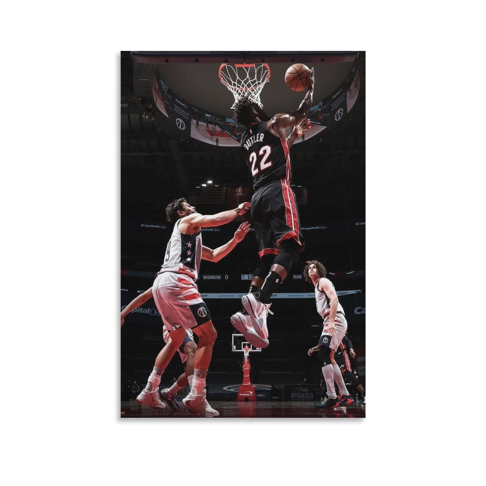 Basketball Player Jimmy Butler Poster Art Painting On Canvas Wall Art ...