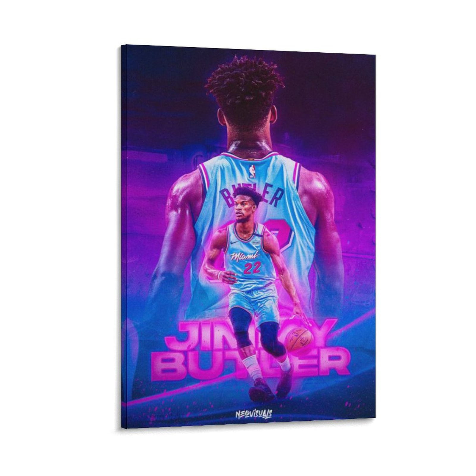 Basketball Player Jimmy Butler Posters Art Canvas Art Poster and Wall ...