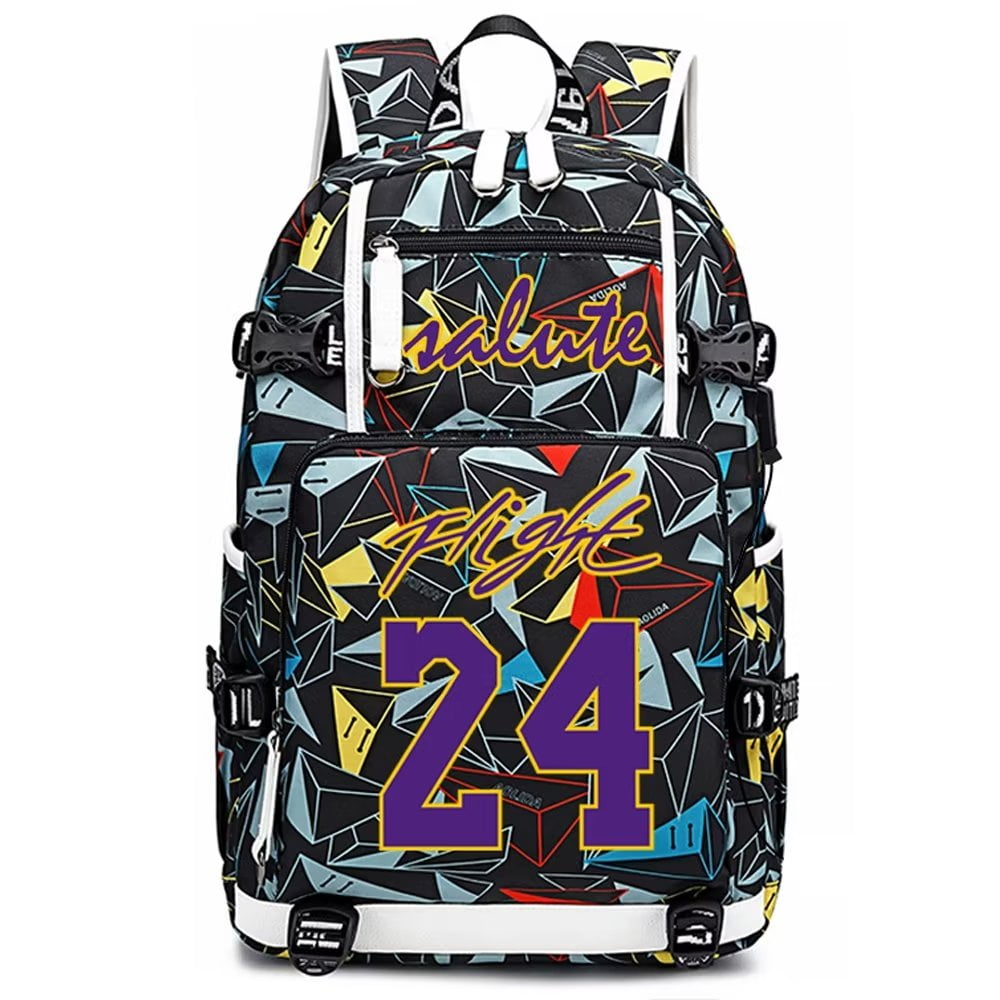 Basketball Player K-Bryant Multifunction Backpack Travel Taptop Daypack ...