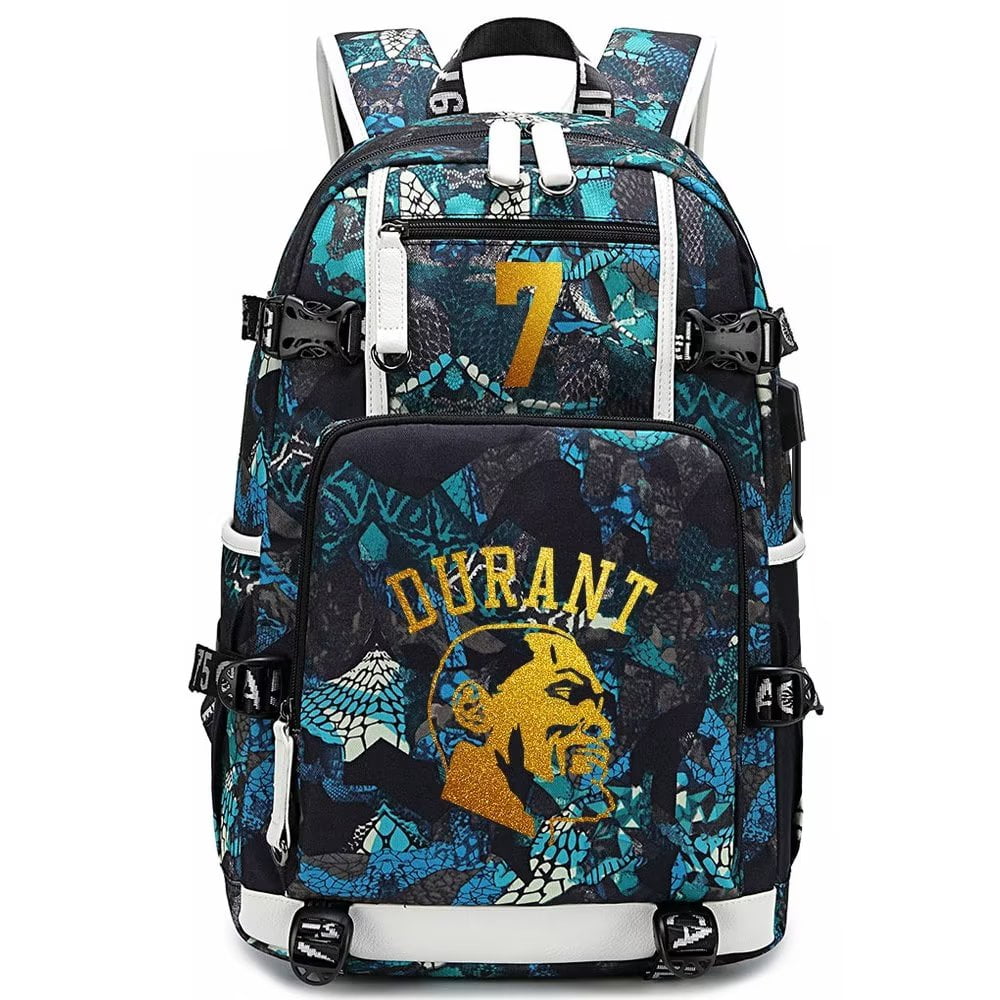 Basketball Player K-D Multifunction Backpack Travel Taptop Daypack Fans ...