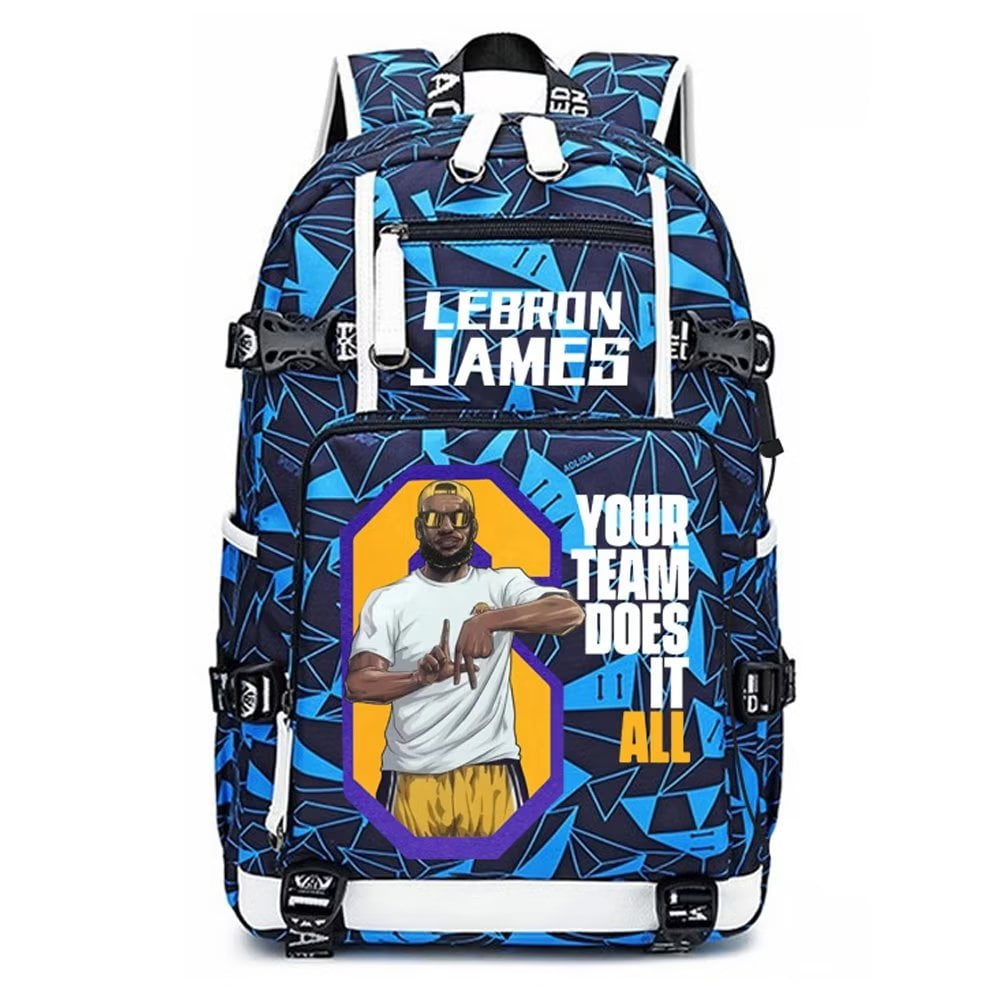 Basketball Player L-James Multifunction Backpack Travel Taptop Daypack ...