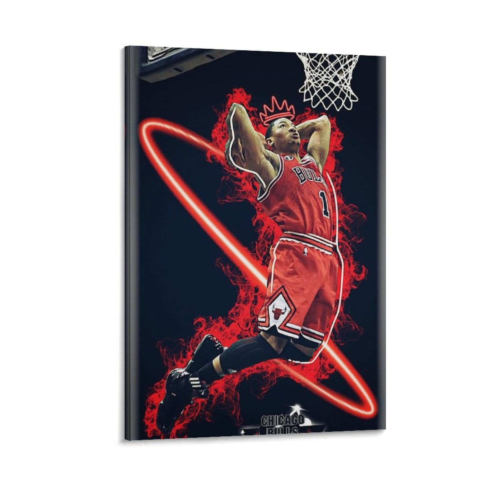 Basketball Player Poster Derrick Rose Picture (2) Canvas Poster Wall ...