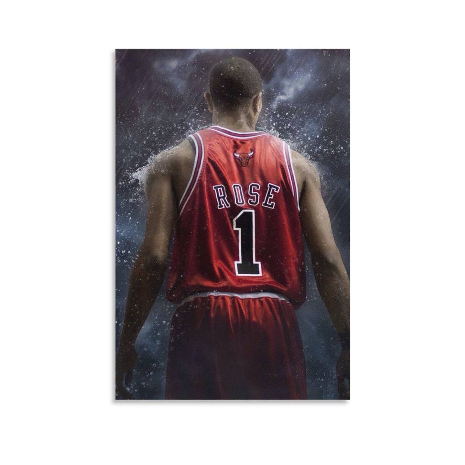 Basketball Player Poster Derrick Rose Picture (32) Canvas Poster Wall ...