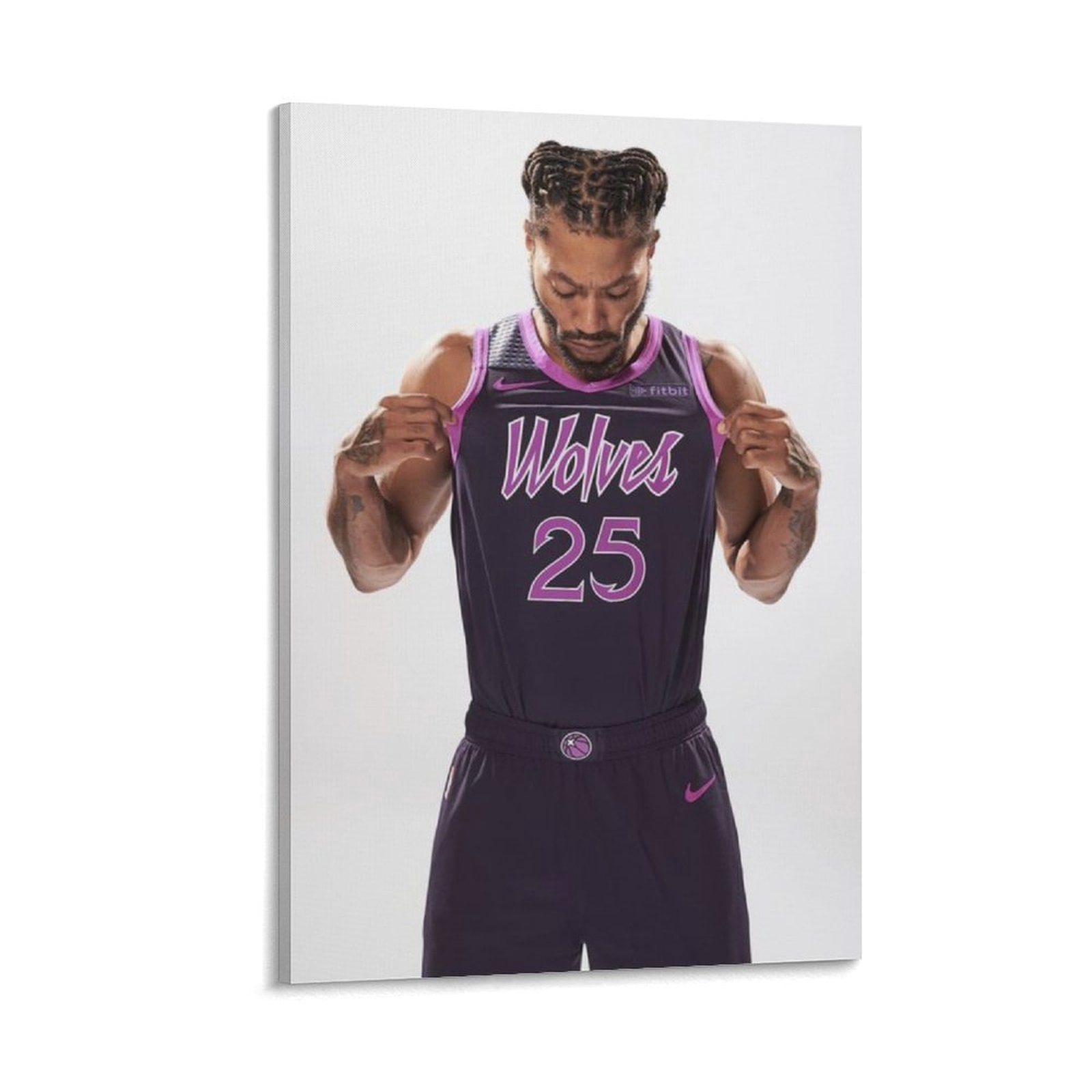 Basketball Player Poster Derrick Rose Picture (59) Canvas Wall Art ...