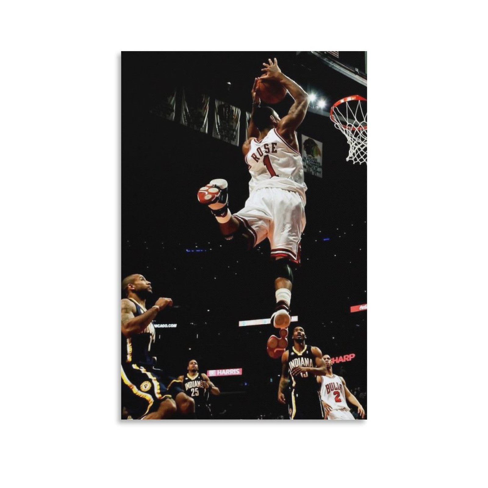Basketball Player Poster Derrick Rose Picture (66) Painting On Canvas ...