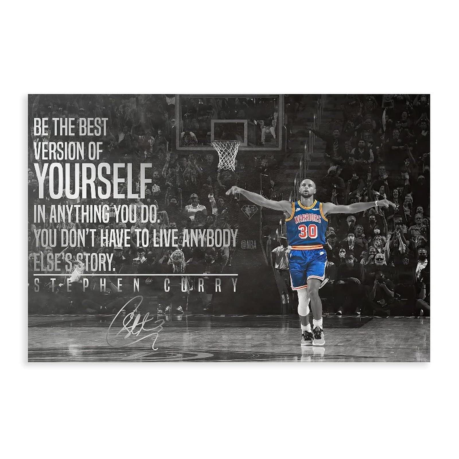 Basketball Player Poster For Walls Canvas Basketball Wall Art Print ...
