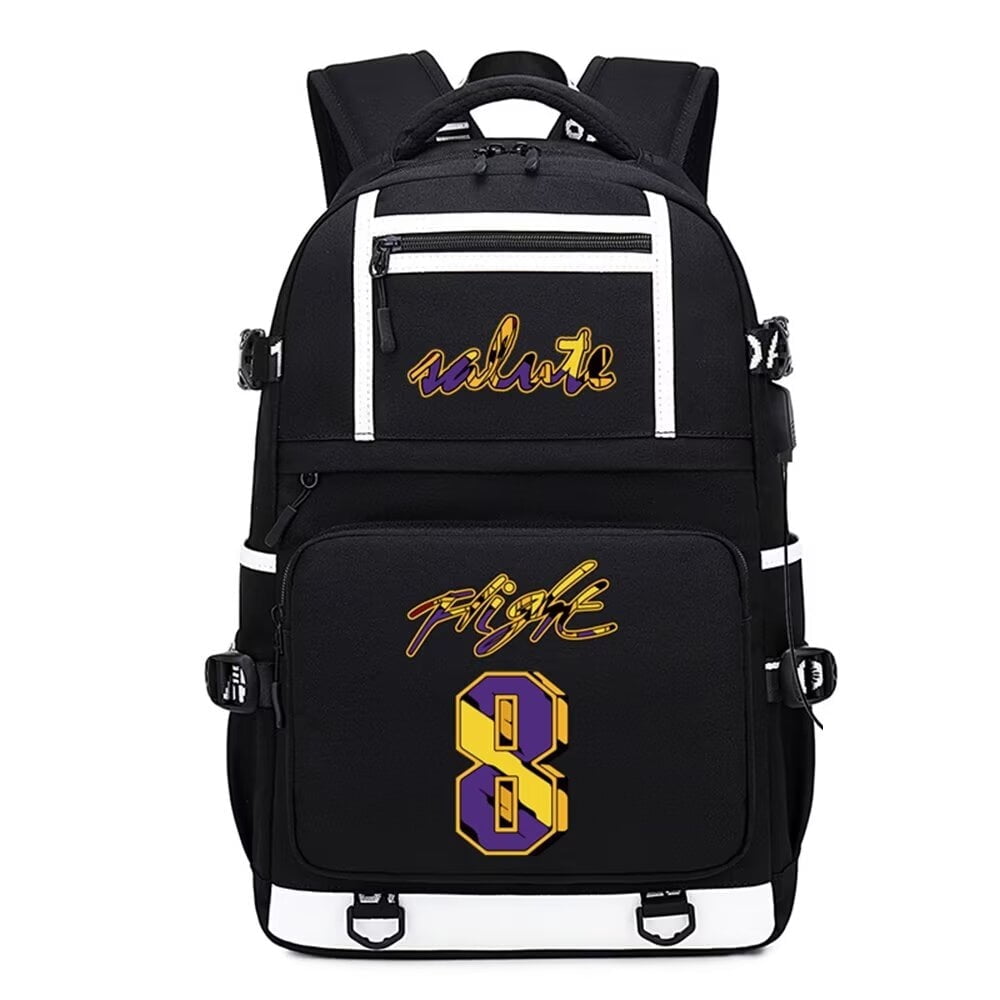 Basketball Player Star K-obe Multifunction Backpack Casual Travel Fans ...