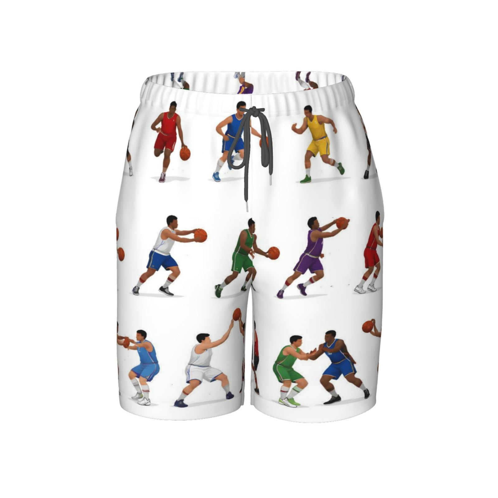 Basketball Players Beach Pants Teen Shorts with Mesh Lining and ...