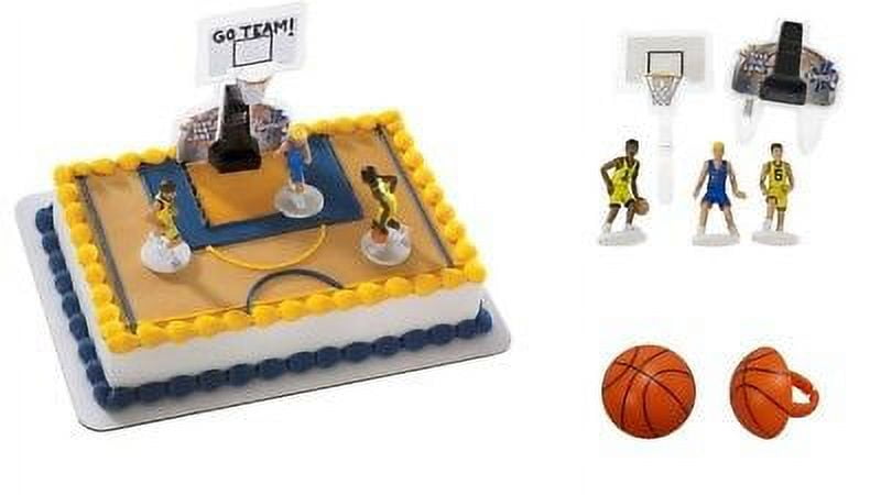 Basketball Players Cake Topper, by DecoPac (5 Count) - Walmart.com