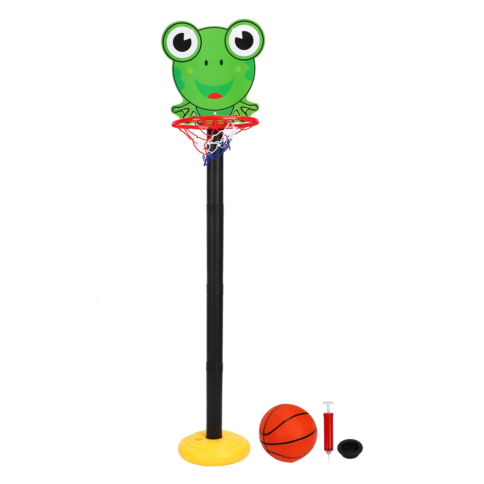 Basketball Playing Set Height Adjustable Frog Pattern Stand Basketball ...