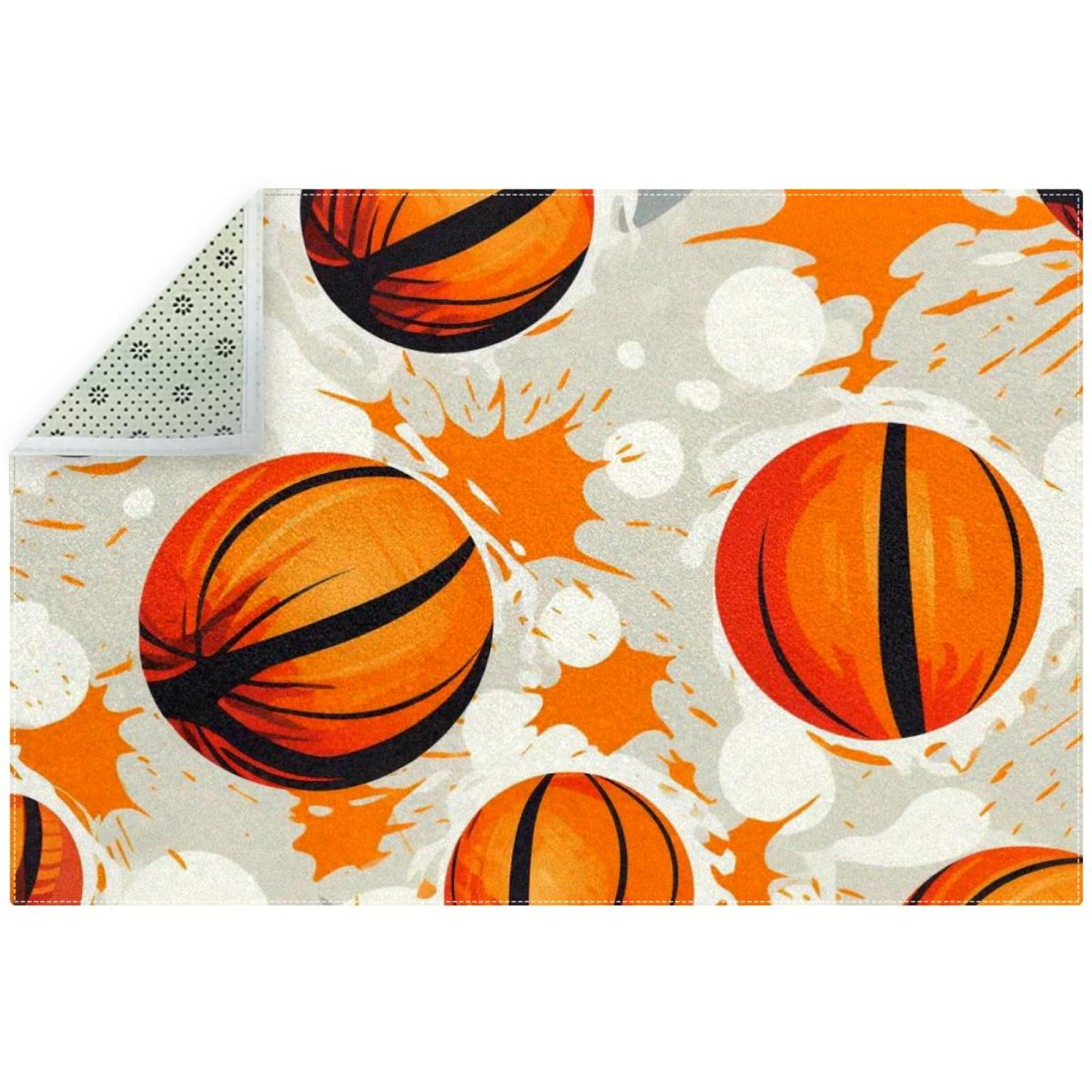 Basketball Polyester Office Mat - Right-Angle Floor Mat for Comfort and ... Basketball Polyester Office Mat - Right-Angle Floor Mat for Comfort and ...