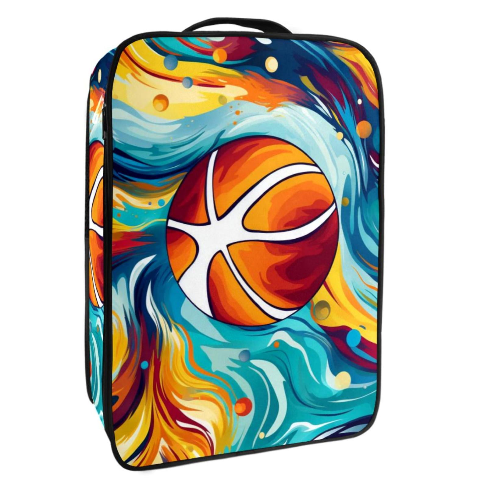 Basketball Polyester Shoe Box Organizer - Spacious 23x31cm/9x12in ...