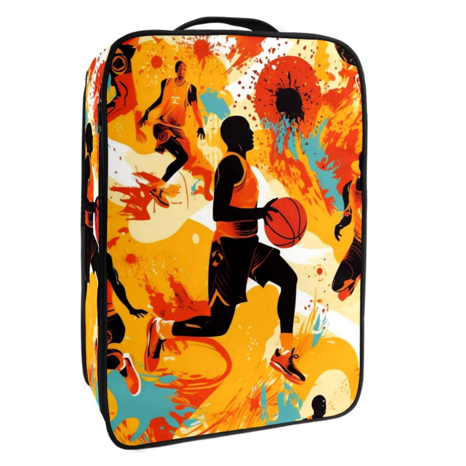 Basketball Polyester Shoe Organizer - Space-Saving Shoe Storage ...