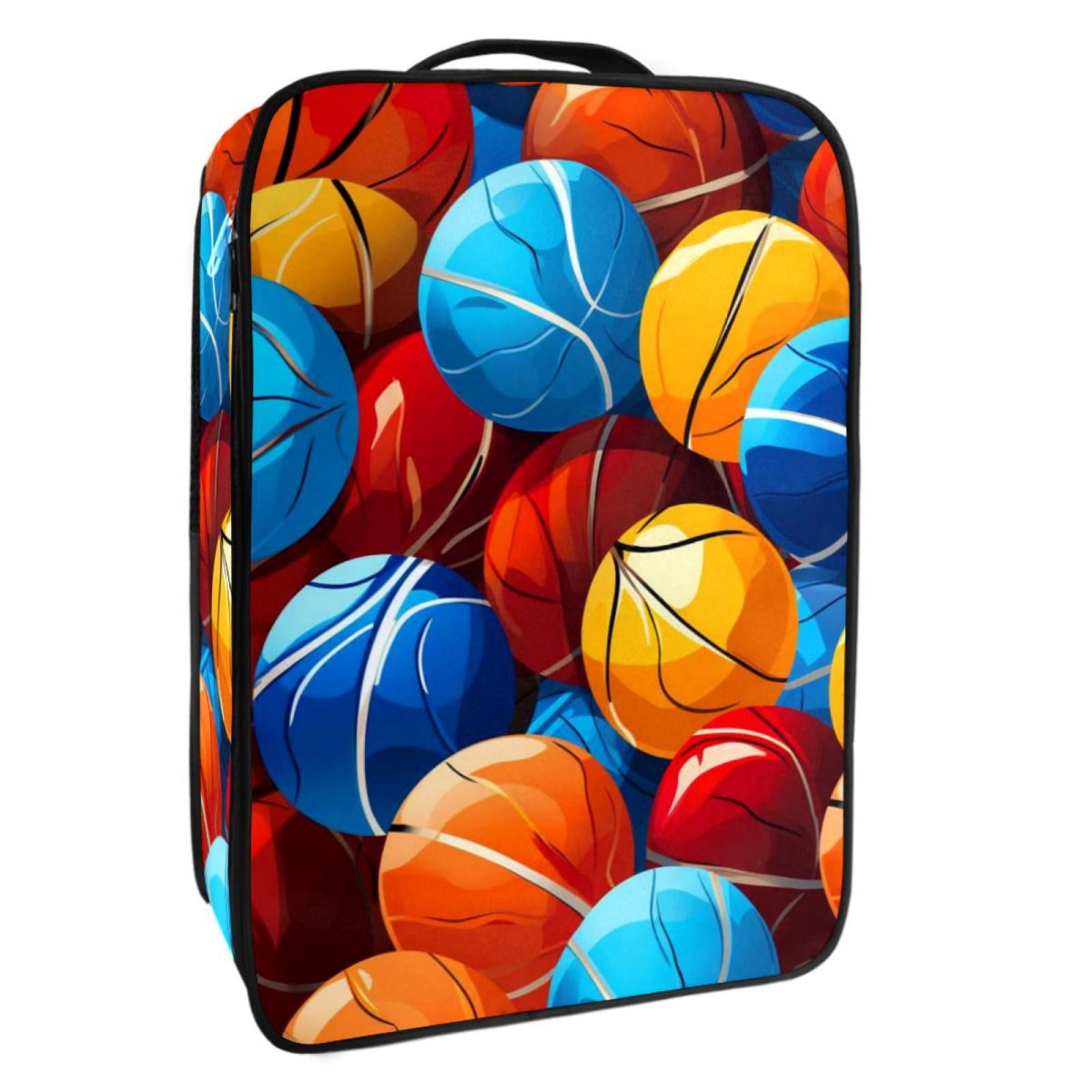 Basketball Premium Polyester Shoe Boxes - 23x31cm/9x12in, Space-Saving ...