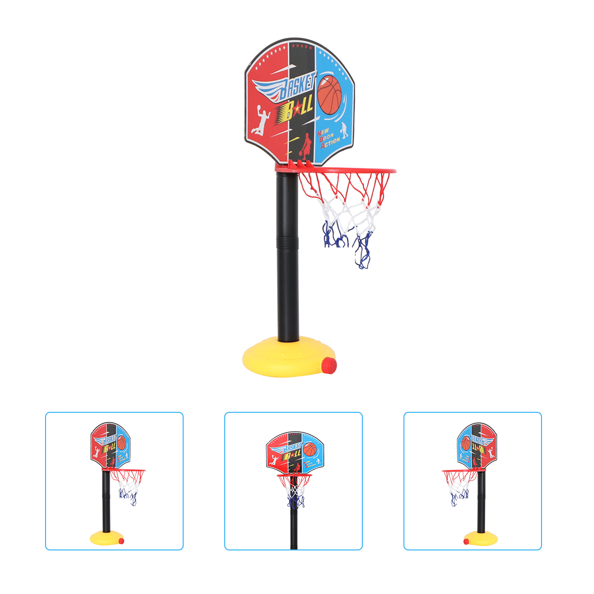 Basketball Pump Easy Installation Basketball Set Mini Basketball Board ...