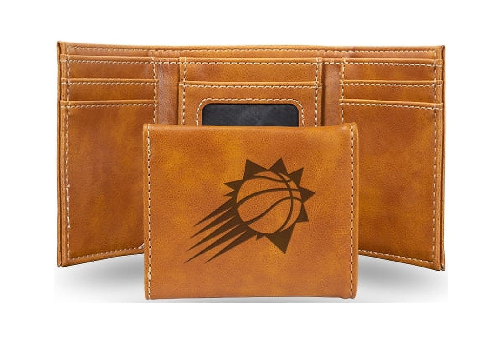Basketball Rico Industries Phoenix Suns Brown Laser Engraved Trifold ...