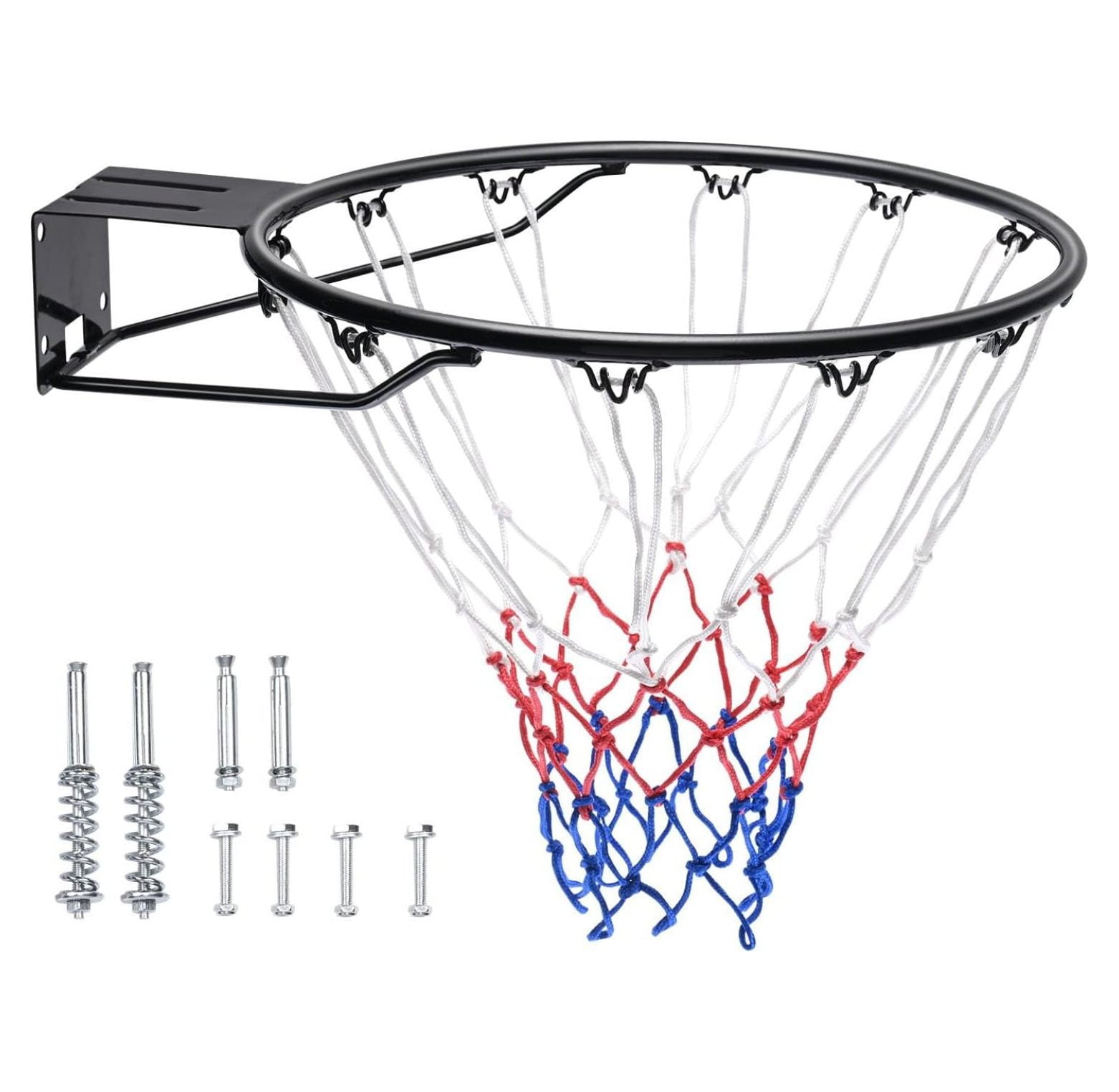 Basketball Rim, Wall Door Mounted Basketball Hoop, Heavy Duty Q235 ...