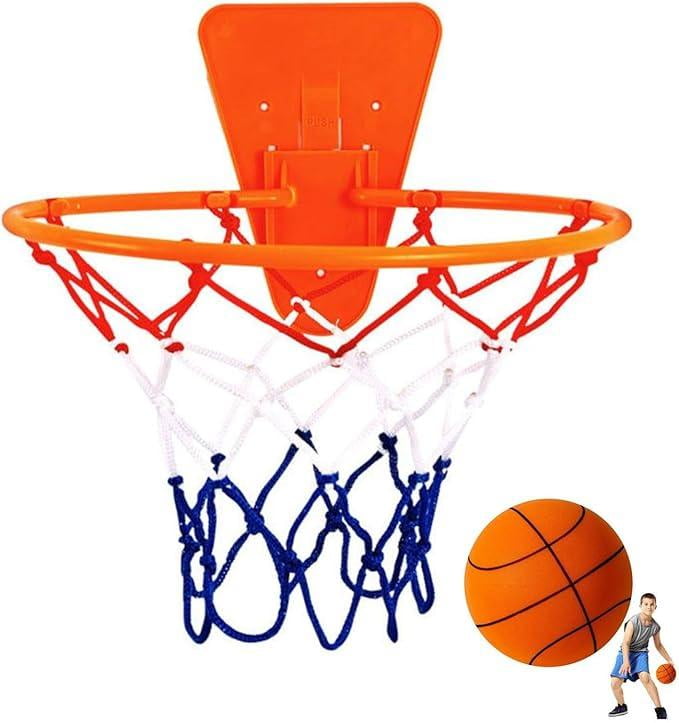 Basketball Rim, Wall Door Mounted Basketball Hoop, Wall Mounted ...