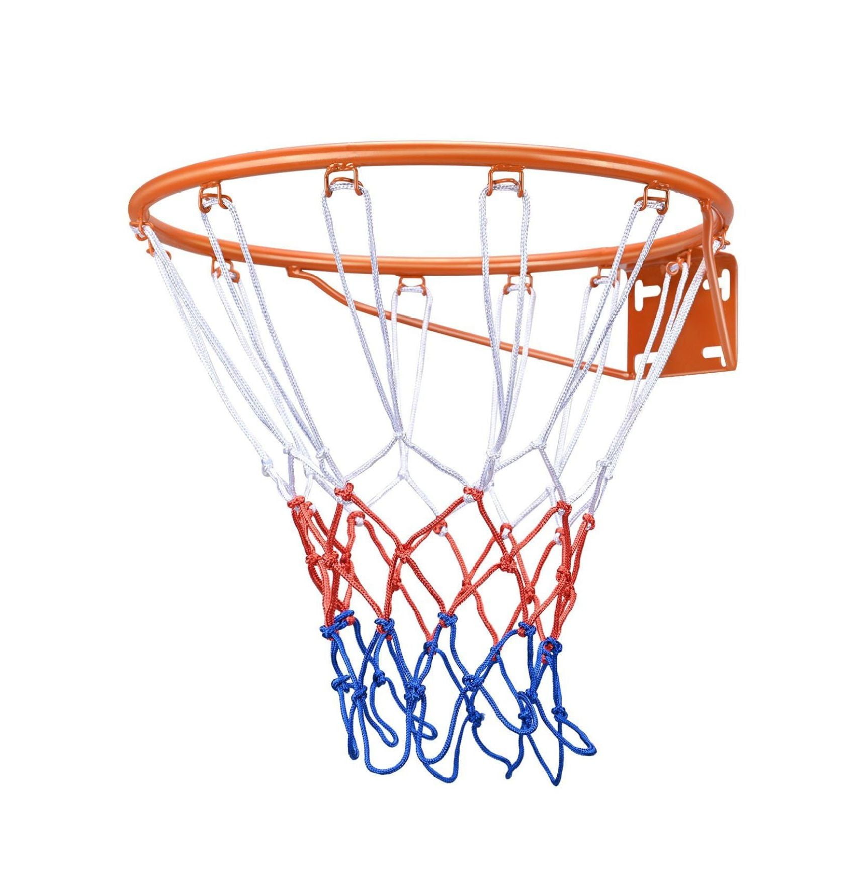 Basketball Rim Wall Mounted, 18 Inch Heavy Duty Hoop Replacement with ...