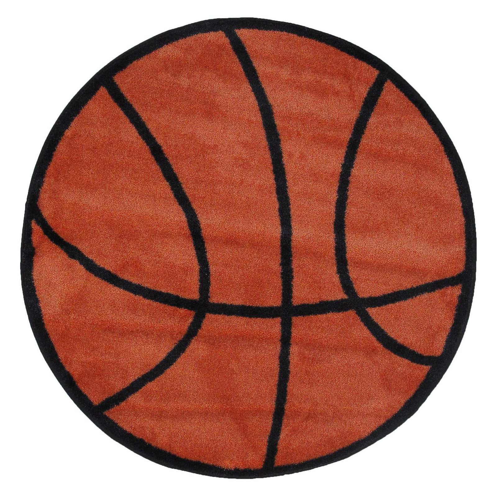Basketball Rug - 39" Round - Walmart.com