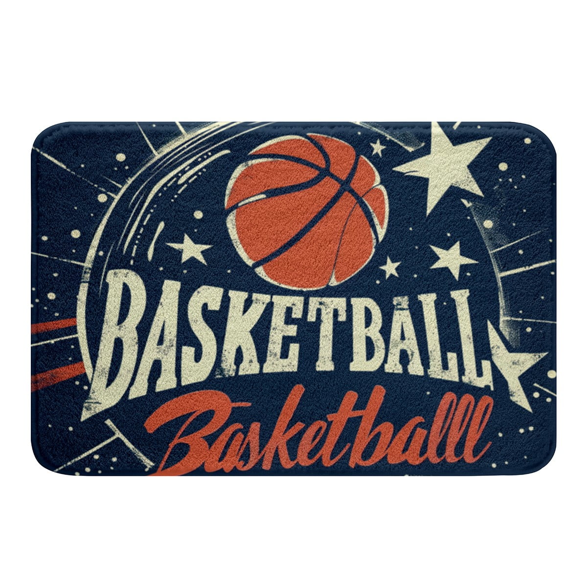 Basketball Rugs Sports Doormat Teen Basketball Lover Area Rug ...