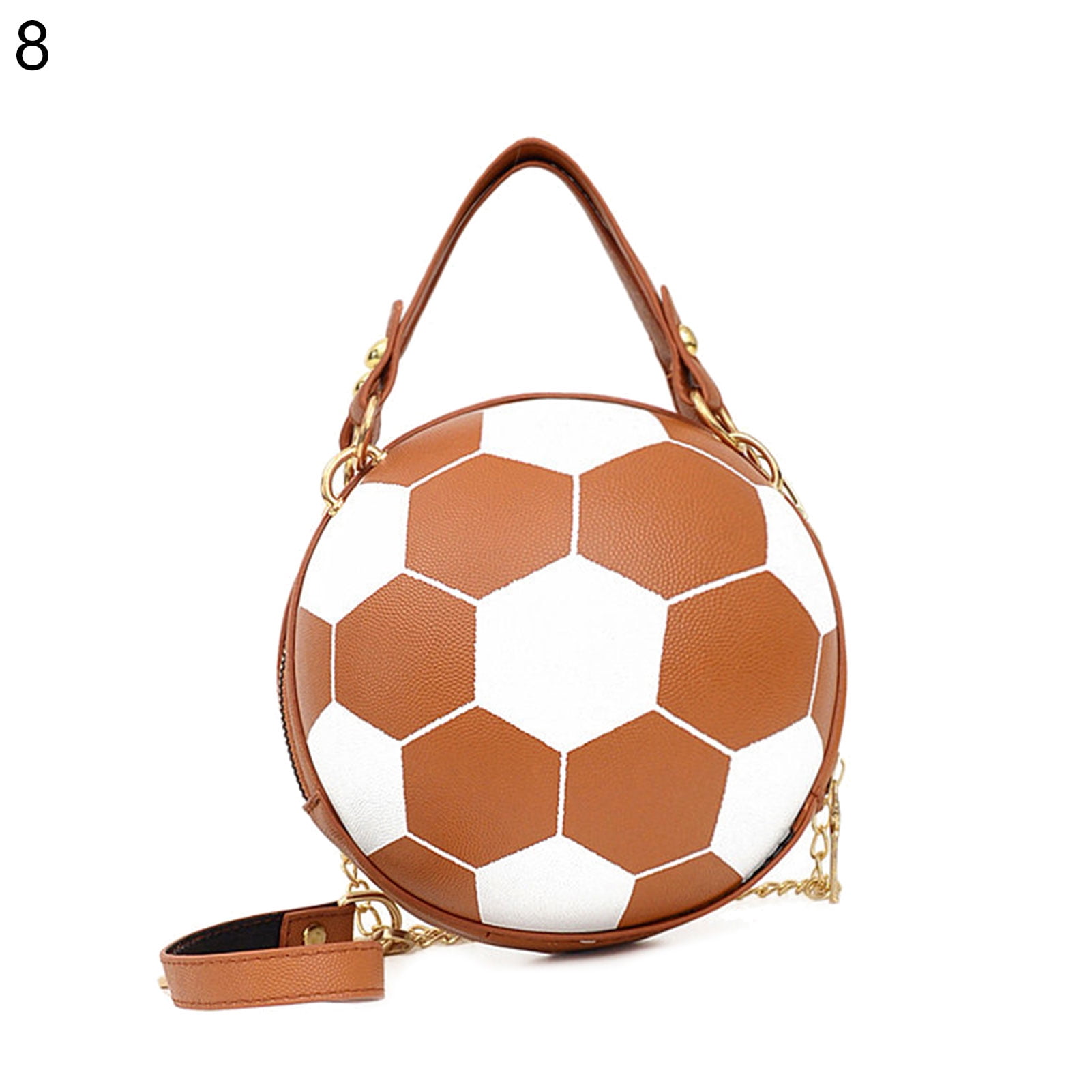 Basketball Shaped Purse For Women Cross Body Handbag Girls Messenger ...