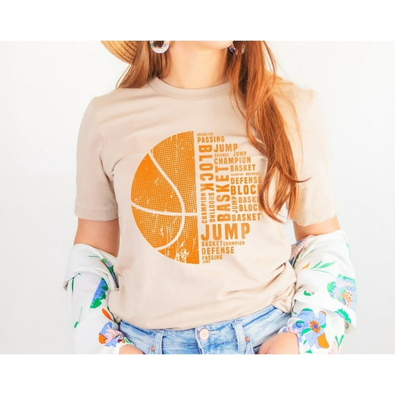 Basketball Shirt, Cool Tshirt for Basketball Fan, Basketball Season ...