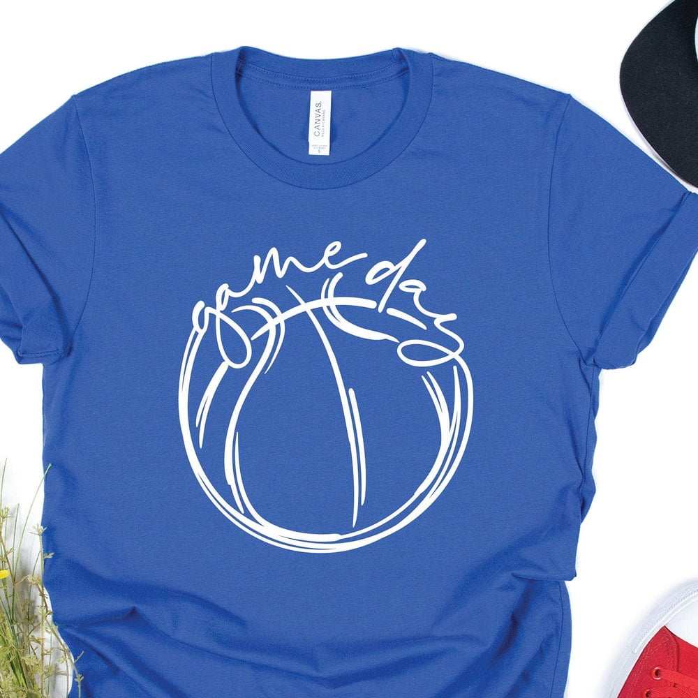 Basketball Shirt, Gameday Basketball Shirt, Cool Basketball Shirt ...