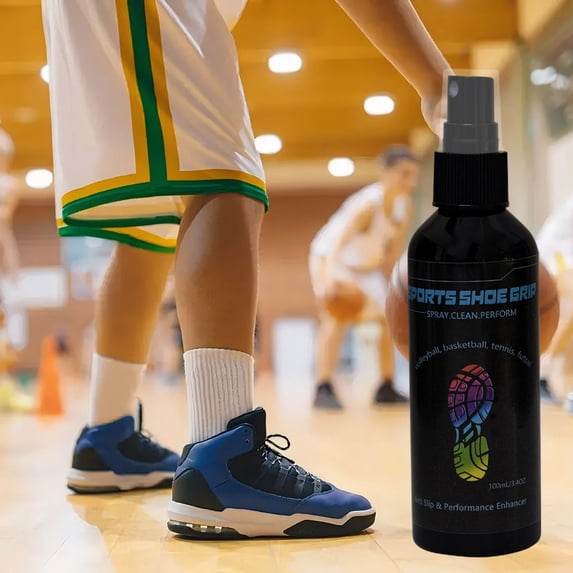 Basketball Shoe Sole Spray, 100Ml Shoe Grip Enhancer For Sports Shoes ...