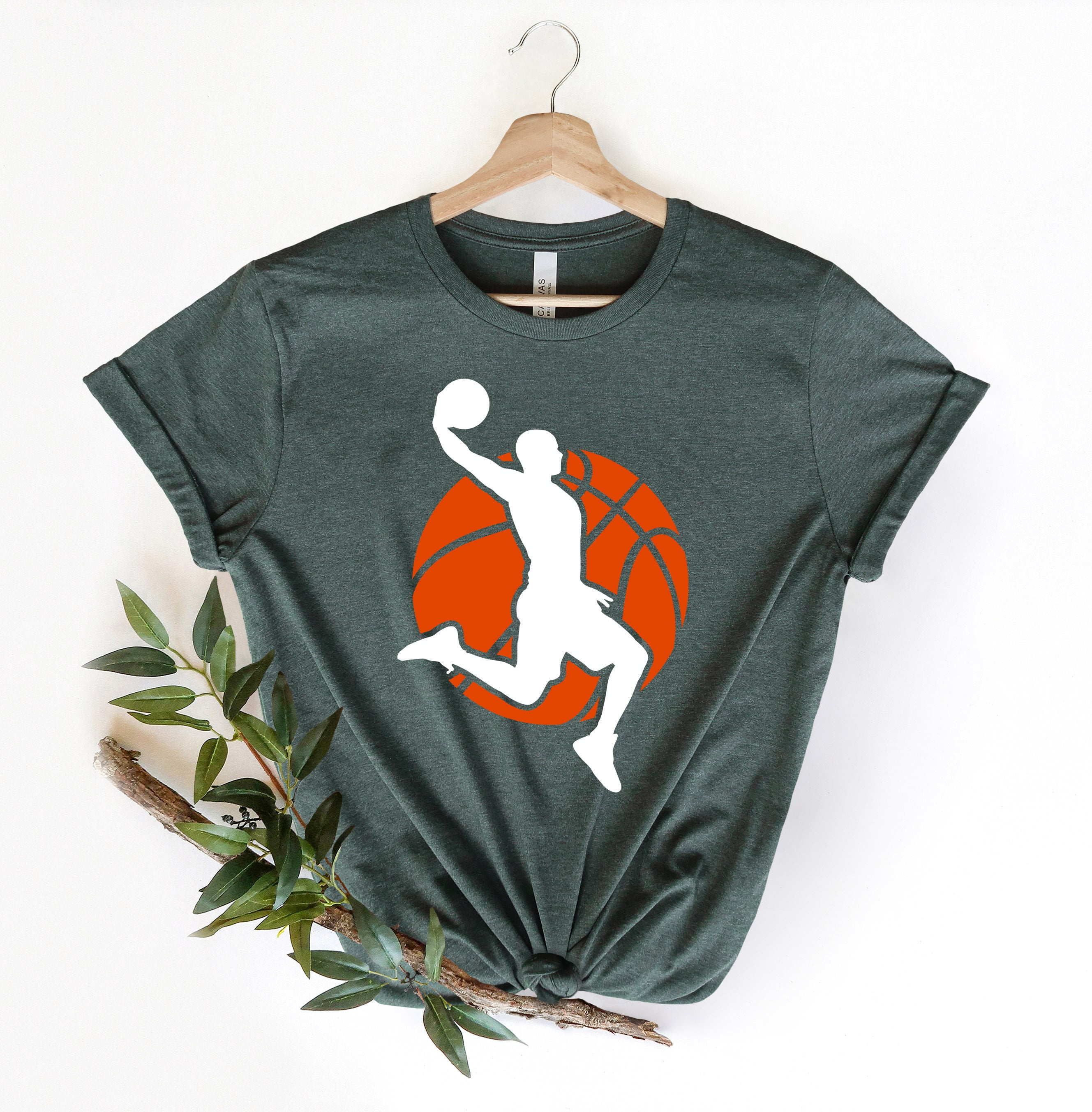 Basketball Slam Dunk Shirt Basketball Shirt Basketball Lover Shirt ...