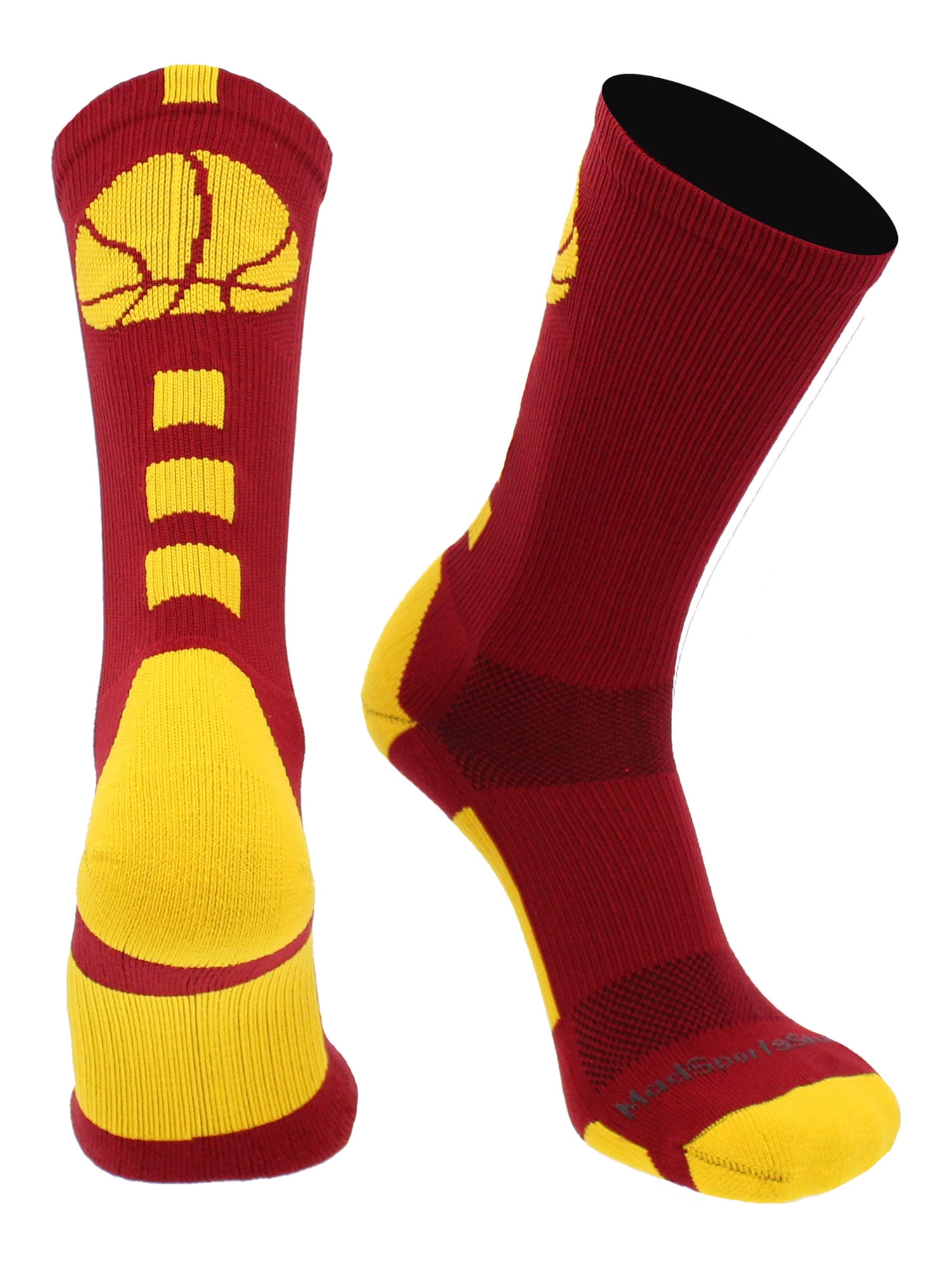 Basketball Crew Socks – Athletic Sports Socks for Boys, Girls, Youth ...