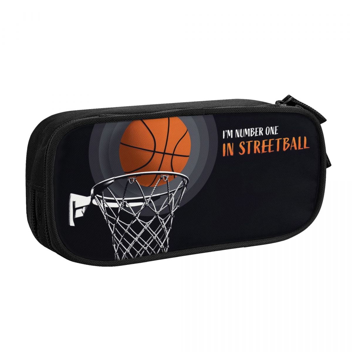 Basketball Splat Custom Kawaii Pencil Case Large Capacity Pencil Bag ...