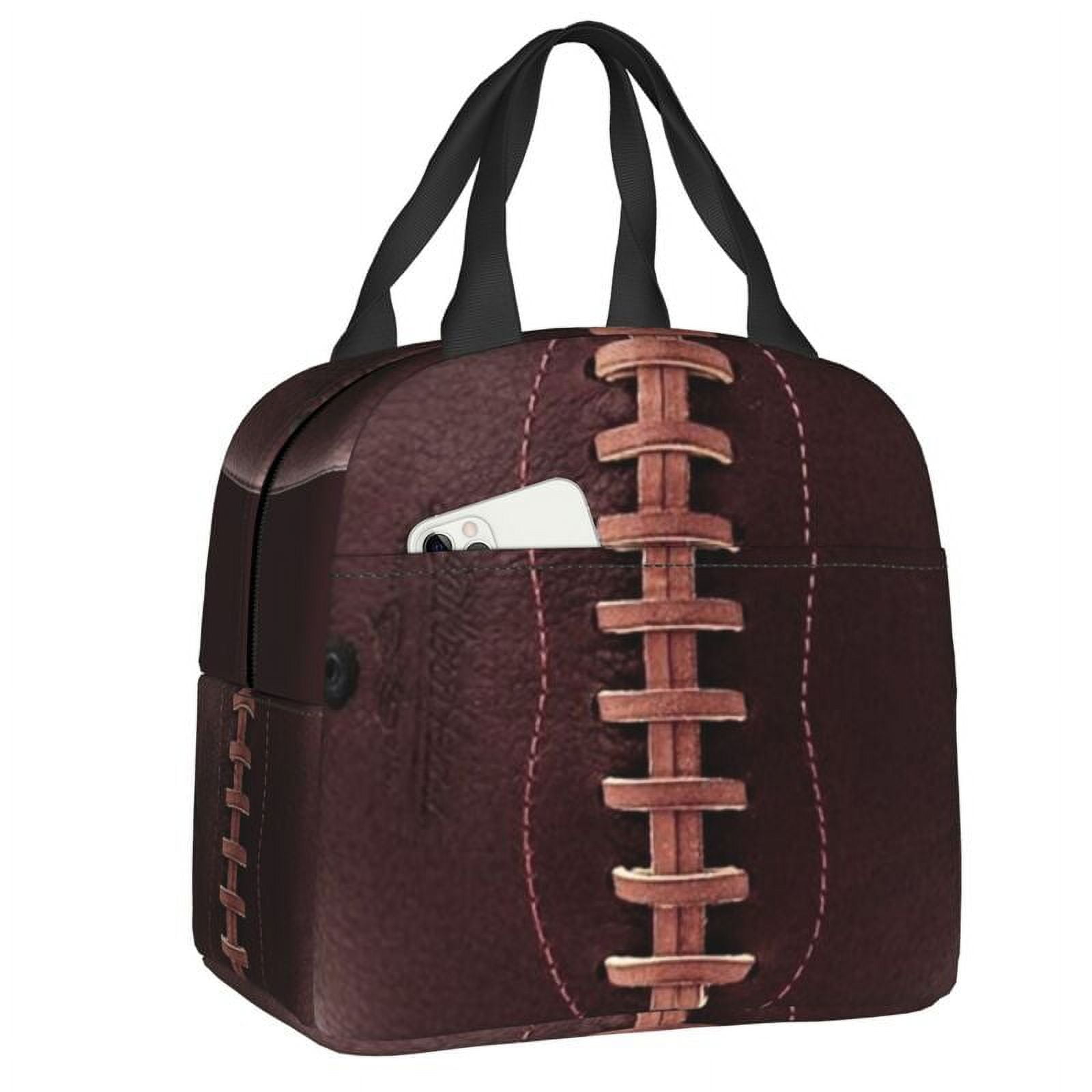 Basketball Sport Lunch Bag Portable Thermal Cooler Insulated Lunch Box ...