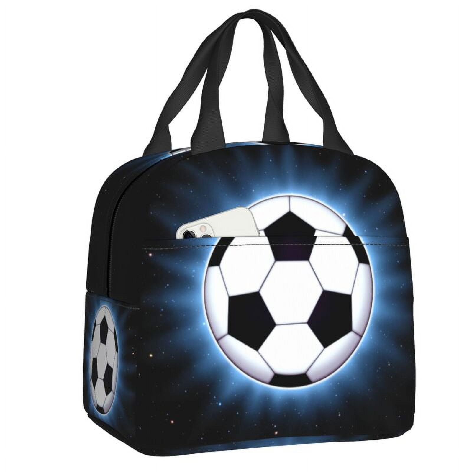 Basketball Sport Lunch Bag Portable Thermal Cooler Insulated Lunch Box ...