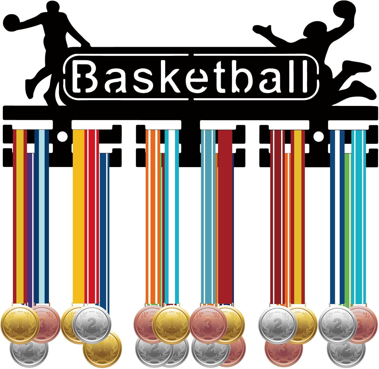 Basketball Sport Medal Rack Medal Holder Display Acrylic Medal Hanger ...