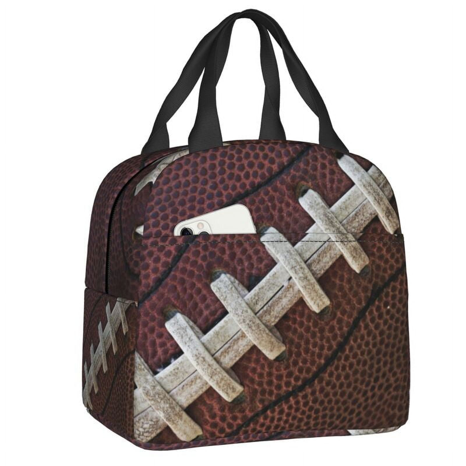 Basketball Sport Pattern Lunch Bag Men Women Warm Cooler Insulated ...