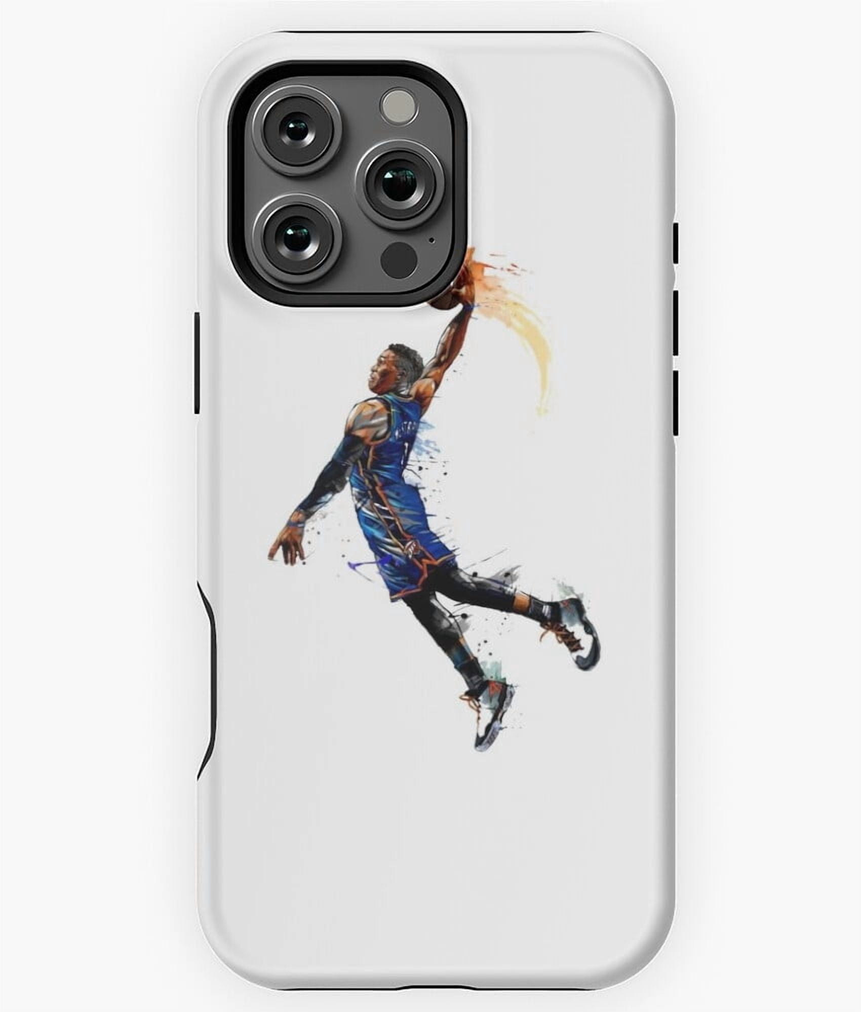 Basketball Sport Player Design Art Vibe Phone Case for iPhone 11 12 13 ...