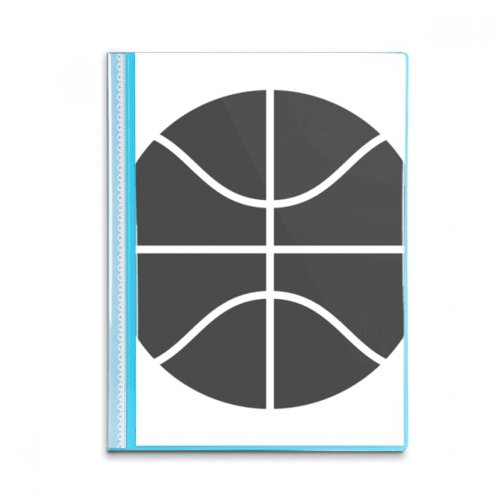 Basketball Sport Simple Geometry Pattern Book Sheet Protectors ...
