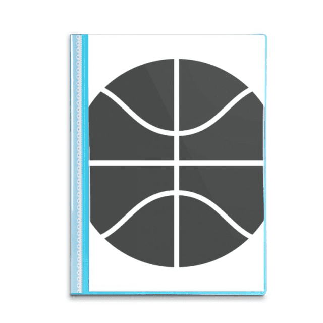 Basketball Sport Simple Geometry Pattern Book Sheet Protectors ...