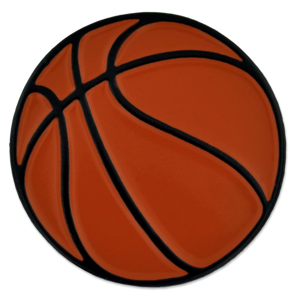 Basketball Sports Ball Enamel Lapel Pin - Walmart.com