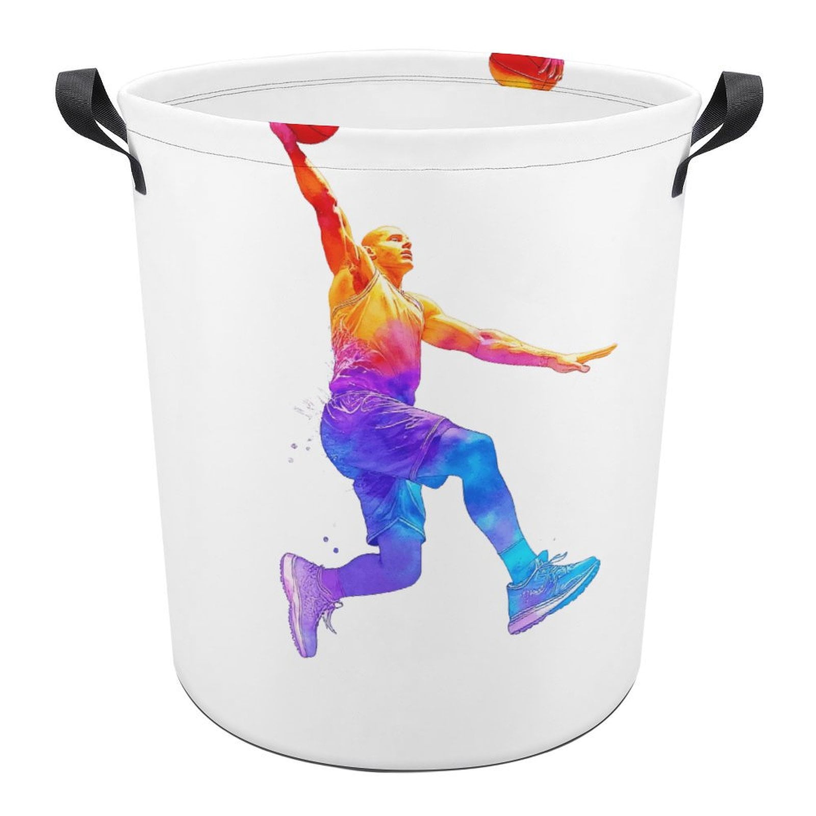 Basketball Sports Laundry Basket Storage Basket Controller Clothes ...