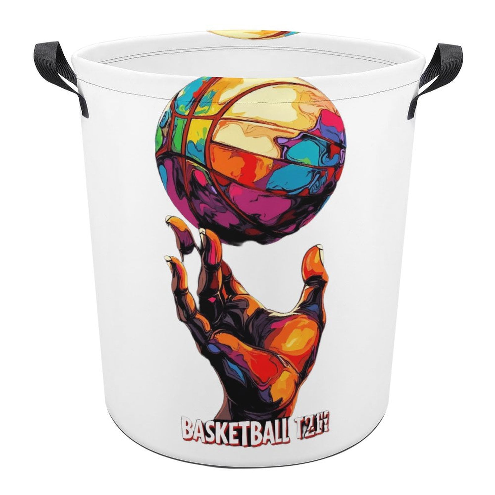 Basketball Sports Laundry Basket Storage Basket Controller Clothes ...